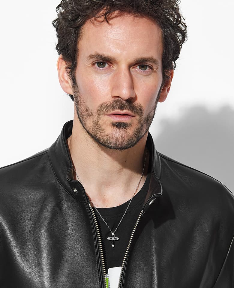 CURIOSITY CROSS（ PT950 ダイヤモンド×ブラックダイヤモンド） – 買えるLEON