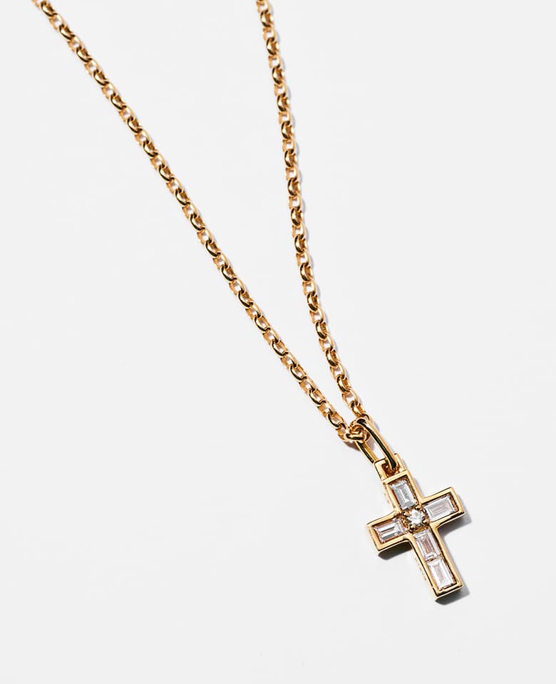 CURIOSITY CROSS（ K18YG ダイヤモンド） – 買えるLEON